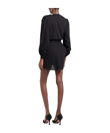 MAISON MARGIELA Long-sleeved Shirt Dress With Belt