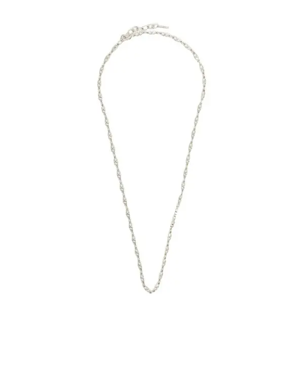 Valentino Garavani Vlogo Signature Necklace - White