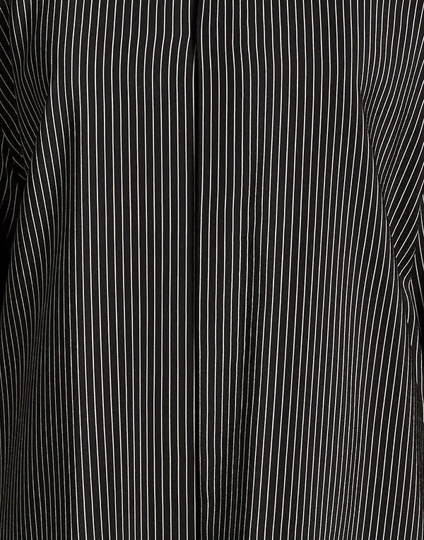 Saint Laurent Striped Long Sleeve Shirt
