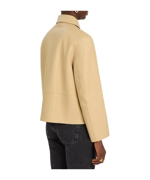 TOTEME Bonded Leather Jacket