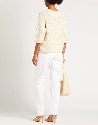 Max Mara Tweed Knit Top