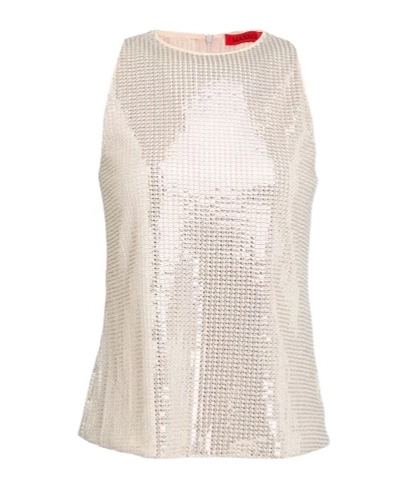 MAXCO. Max&co. Sleeveless Sequined Cover-up