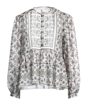 Isabel Marant Étoile Fashion Multi-color Long Sleeve T-shirt