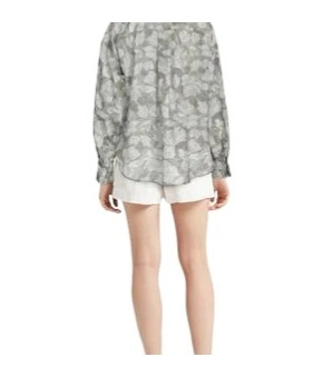 Brunello Cucinelli Long-sleeved Printed Shirt