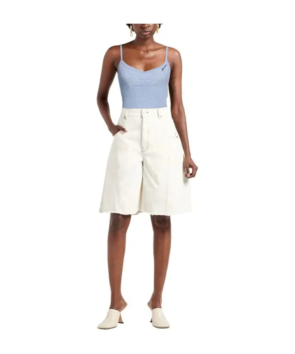 GANNI Lightweight Knitted Sleeveless Top