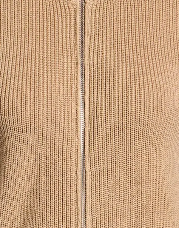 MAISON MARGIELA Solid-color Sleeveless Knit Cardigan