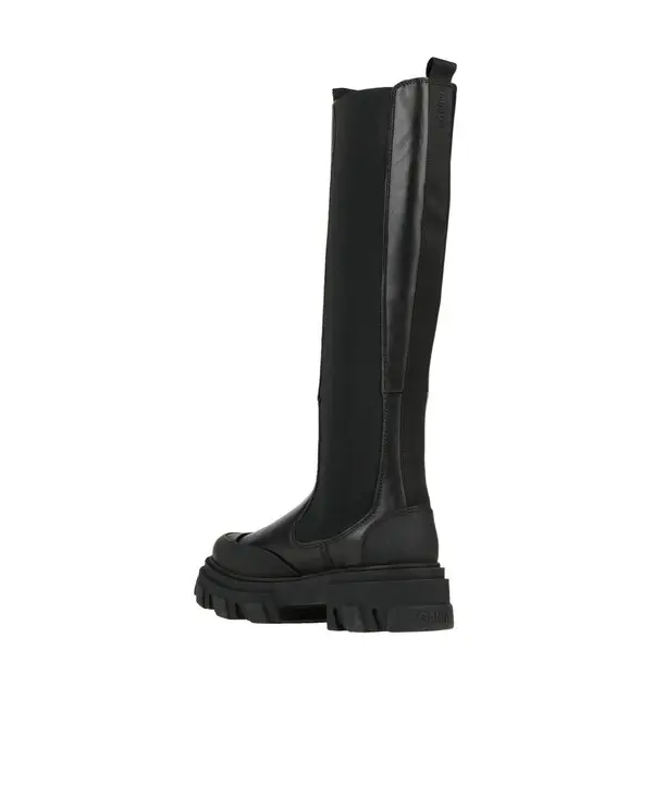 GANNI Platform Leather Boots