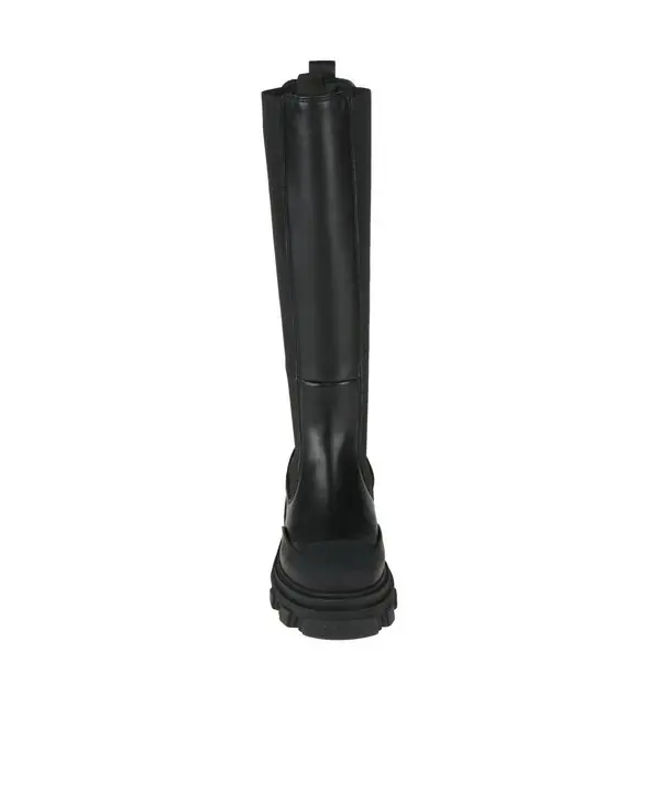 GANNI Platform Leather Boots