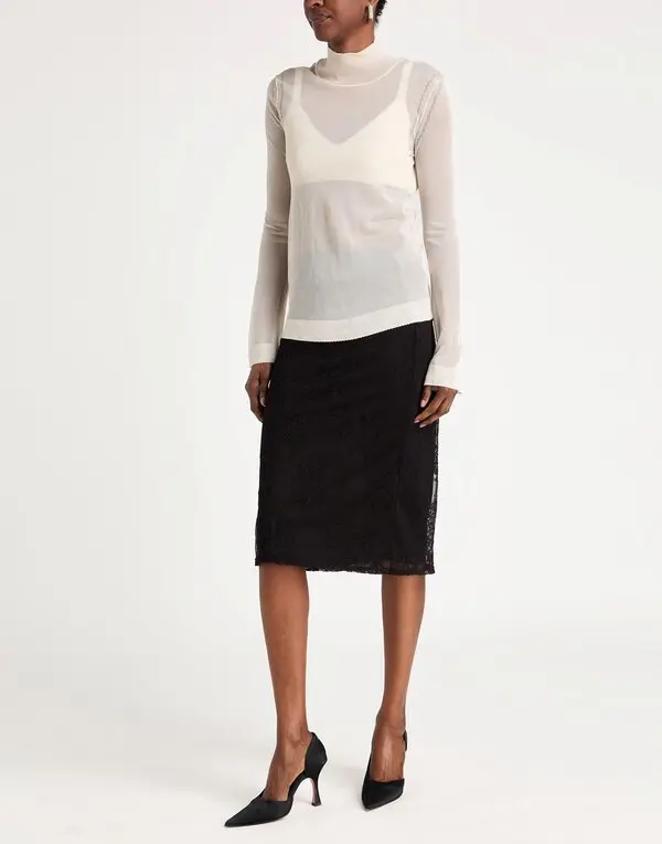 MAISON MARGIELA Minimalist Solid Color Lightweight Knit Sweater