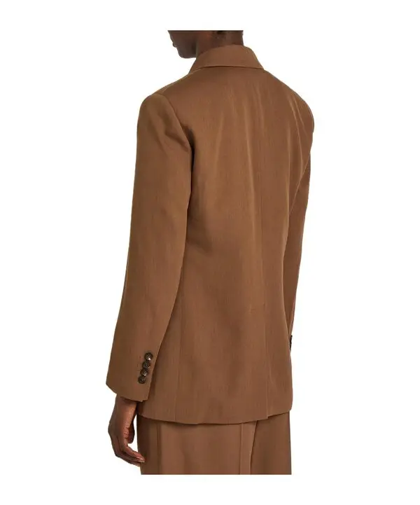 Brunello Cucinelli Double-breasted Wool-blend Blazer