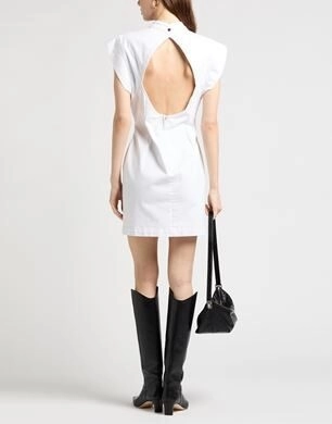 Isabel Marant Étoile Solid Stand Collar Bodycon Mini Dress