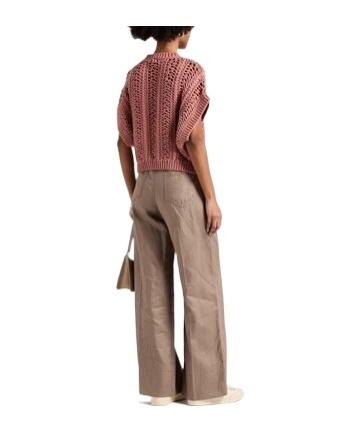 Brunello Cucinelli Loose Straight-leg Linen Pants