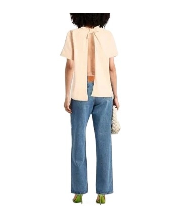 Marni Solid Color Short-sleeved T-shirt