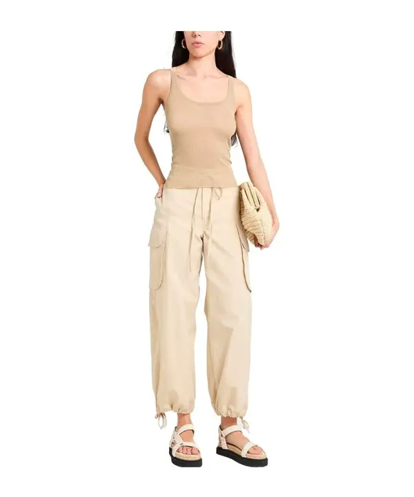 Max Mara Solid Color Sleeveless Knit Top