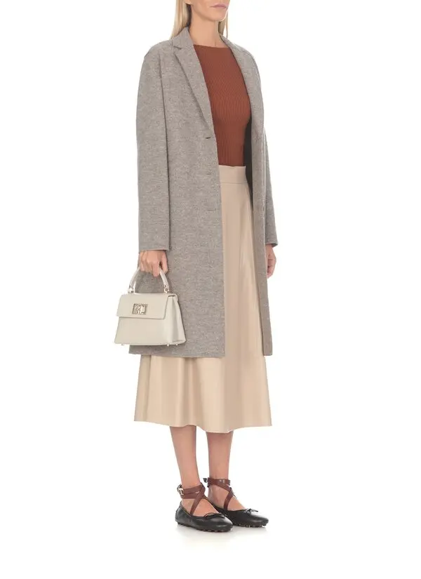 Harris Wharf London Long Sleeve Tailored Coat