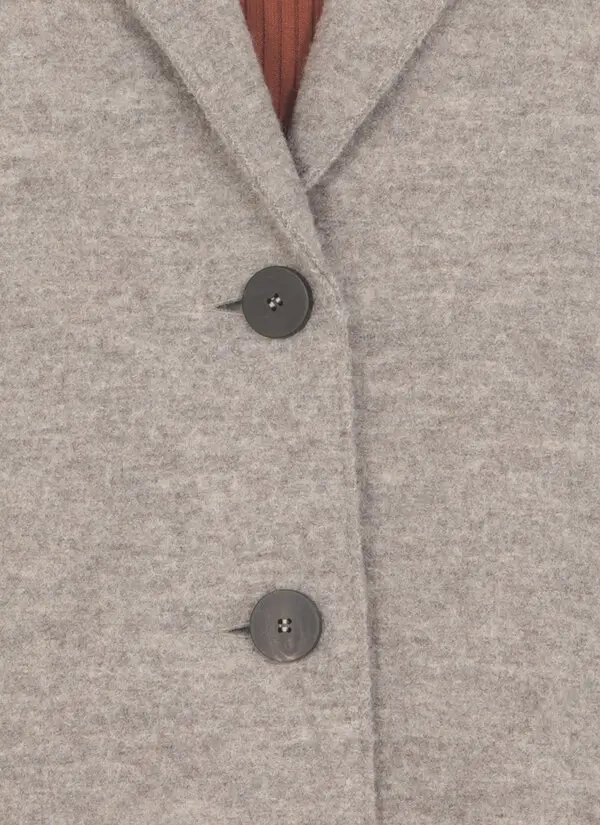 Harris Wharf London Long Sleeve Tailored Coat