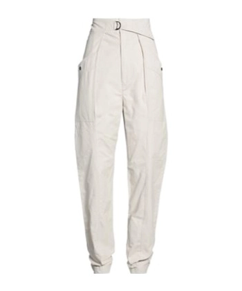 Isabel Marant Étoile Solid Minimalist Fashion Casual Pants