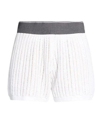 Brunello Cucinelli Solid Color Knitted Shorts