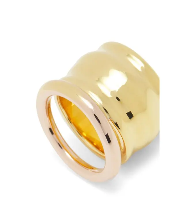 Loewe Nappa Knot Ring In Sterling Silver