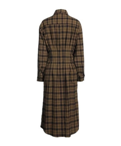 Isabel Marant Étoile Checked Tartan Shirt Dress