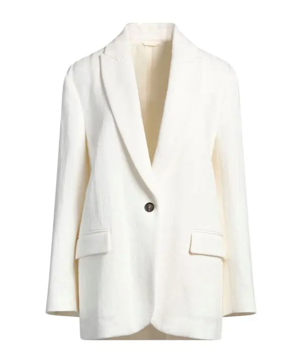 Brunello Cucinelli Minimalist Single-breasted Blazer