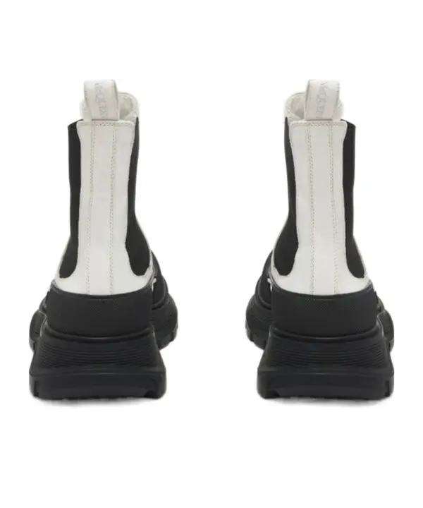 Alexander McQueen 45mm Slick Platform Chelsea Boots