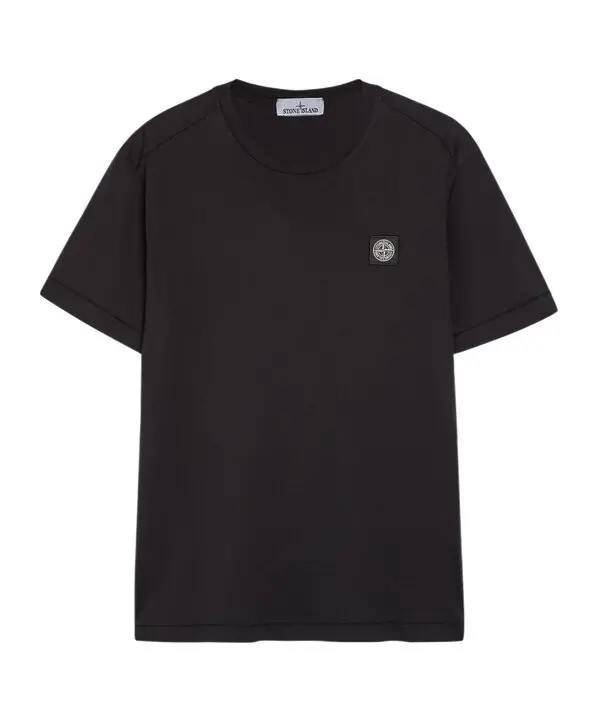 Stone Island Compass Logo Cotton T-shirt