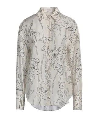 Brunello Cucinelli Floral Printed Shirt