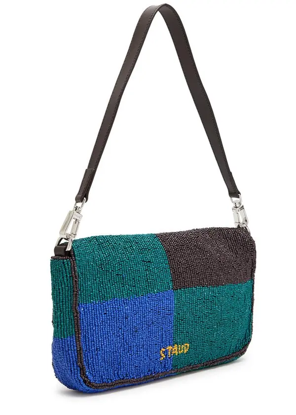 Staud Timmy Beaded Shoulder Bag