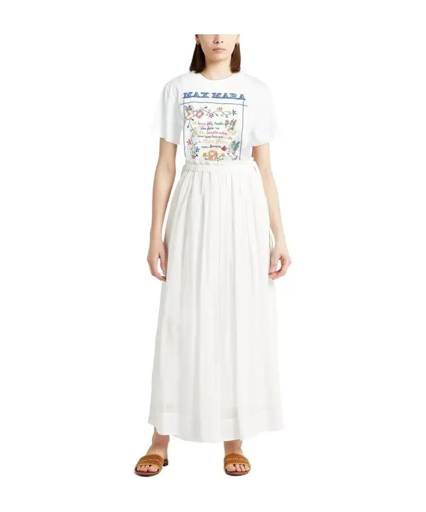 Max Mara Solid Color T-shirt