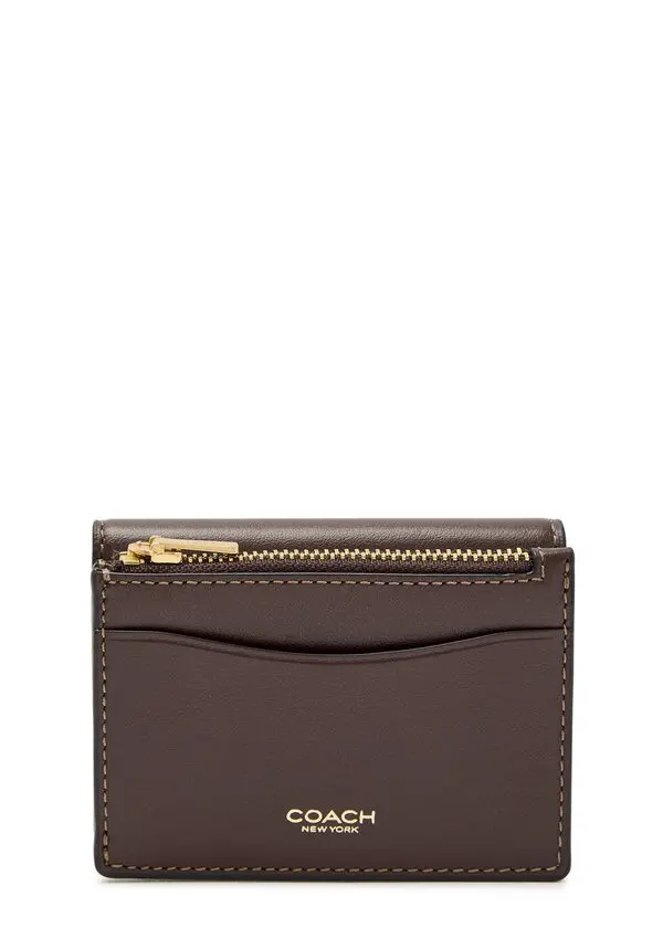 COACH Essential Logo Leather Wallet