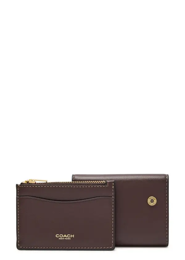 COACH Essential Logo Leather Wallet