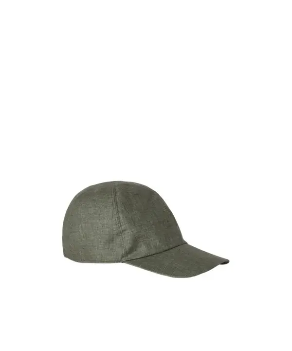 Loro Piana Baseball Cap With Logo Detail - Green