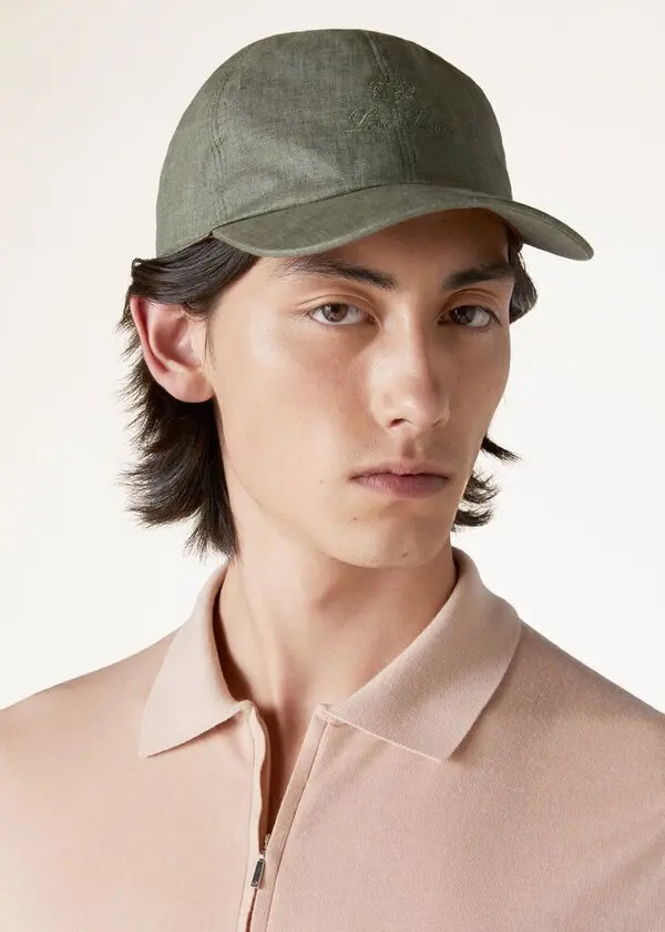 Loro Piana Baseball Cap With Logo Detail