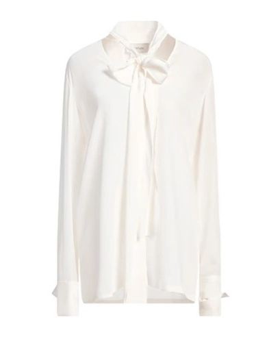 Sportmax Long Sleeve Bow Detail Shirt