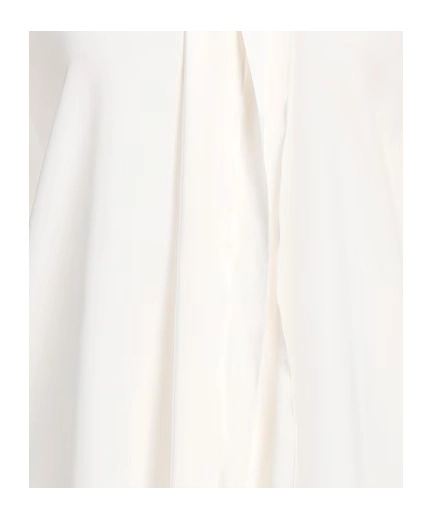 Sportmax Long Sleeve Bow Detail Shirt