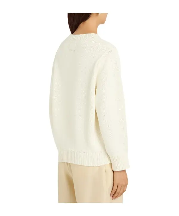 TOTEME Knitted Cotton-blend Jumper