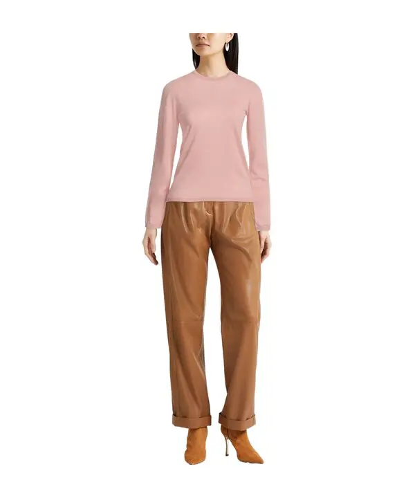 Max Mara Simple Solid-color Wool Knitted Sweater
