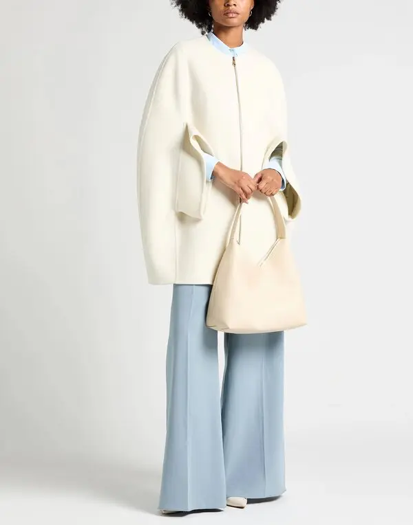 Max Mara Solid Color Cashmere Shawl Jacket