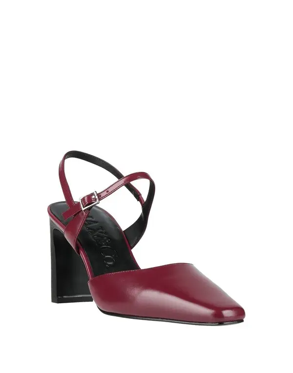 MAXCO. Chunky High-heeled Sandals With Buckle Detail