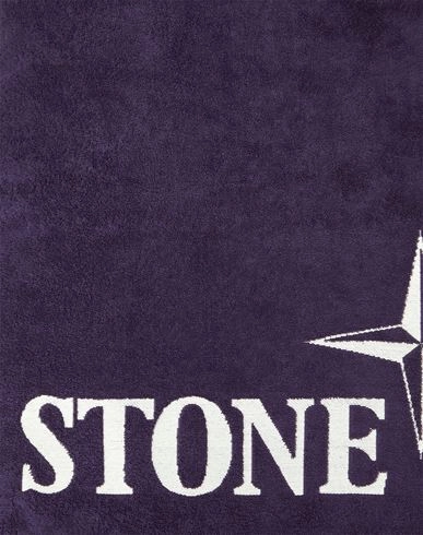Stone Island Logo Embroidered Towel
