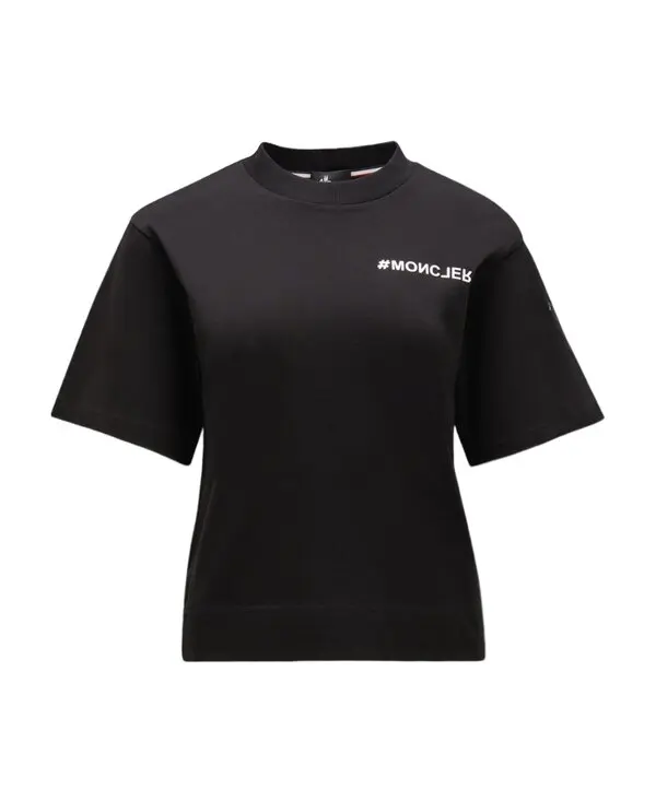 Moncler Logo Printed Crewneck T-shirt