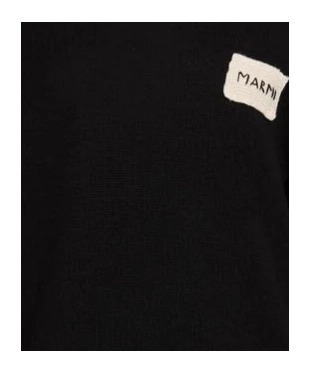 Marni Solid Color Cashmere Knitted Sweater