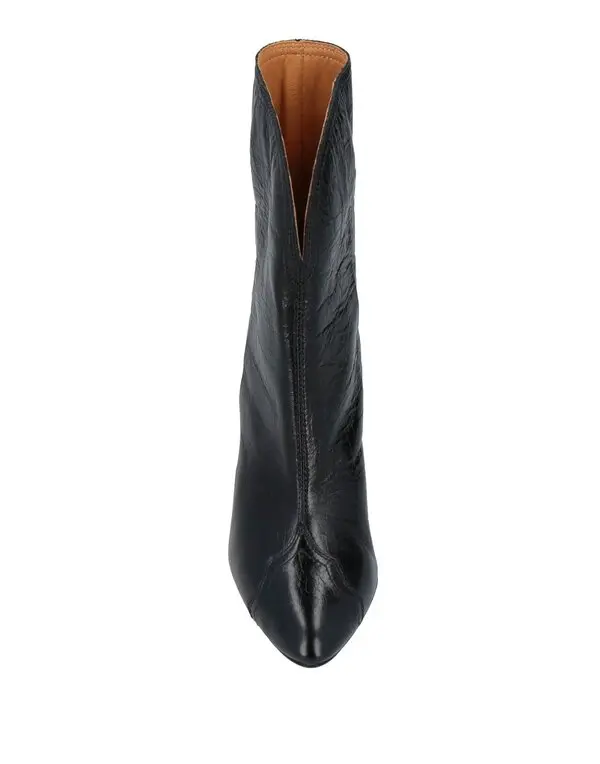 Isabel Marant Étoile Solid-color Genuine Leather Ankle Boots