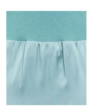 Rick Owens Asymmetric Satin Midi Skirt