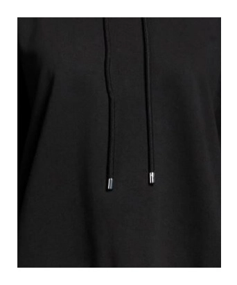 Sportmax Solid Color Hooded Sweatshirt