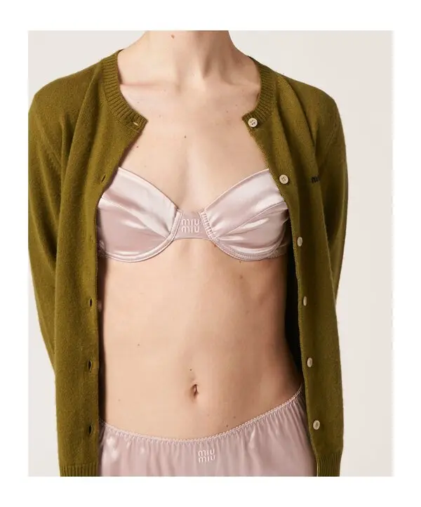 Miu Miu Satin Bra