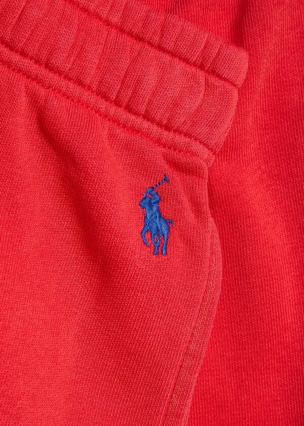 Polo Ralph Lauren Logo-embroidered Cotton-blend Sweatpants - Red