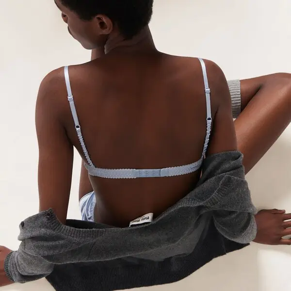 Miu Miu Satin Bra