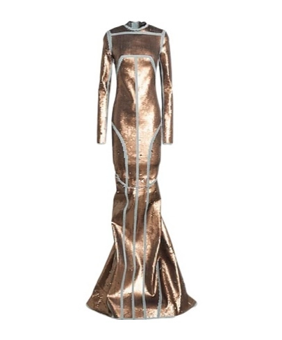 Rick Owens Solid-color Long-sleeved Dress